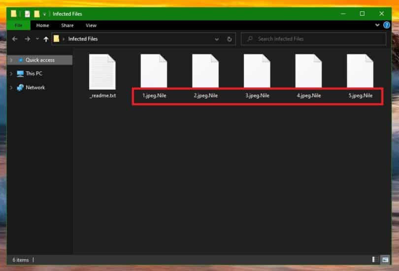 .Nile Virus (+ .Nile File Decryption) - How to Remove